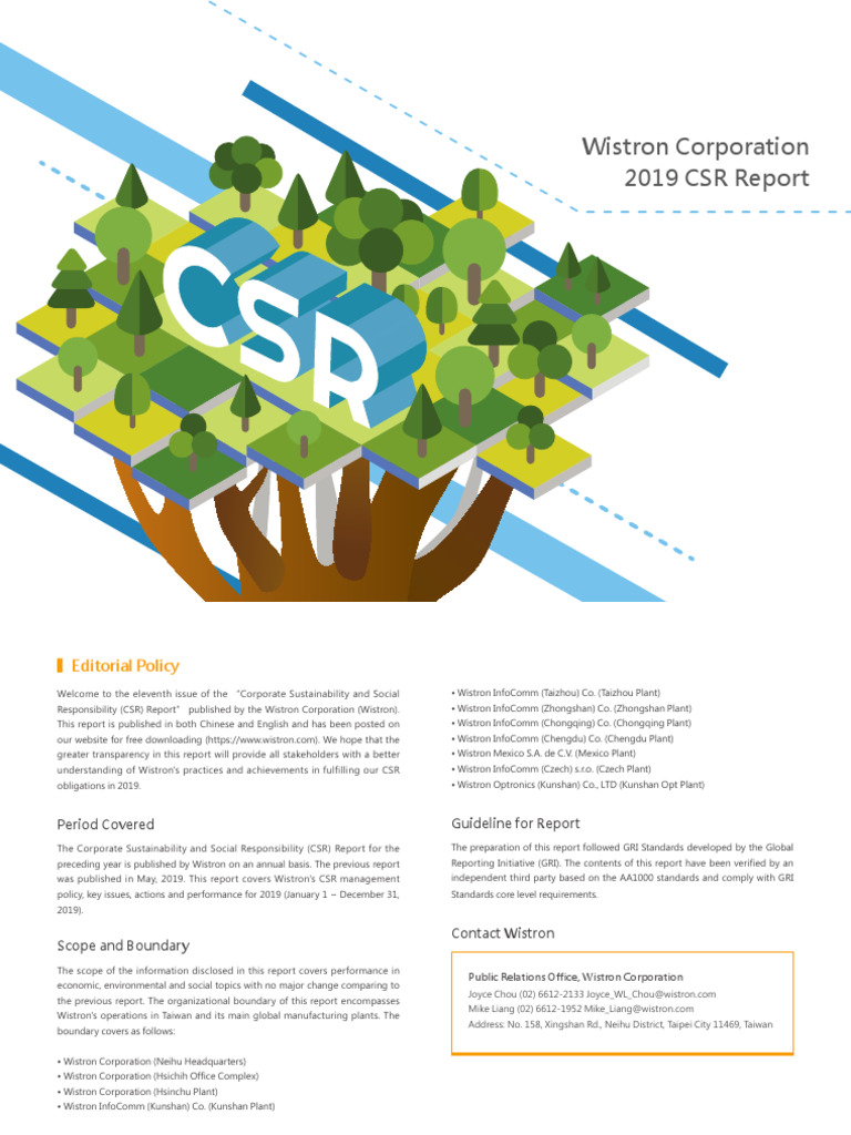 2019 Sustainability Report EN | PDF | Sustainability | Corporate Social ...