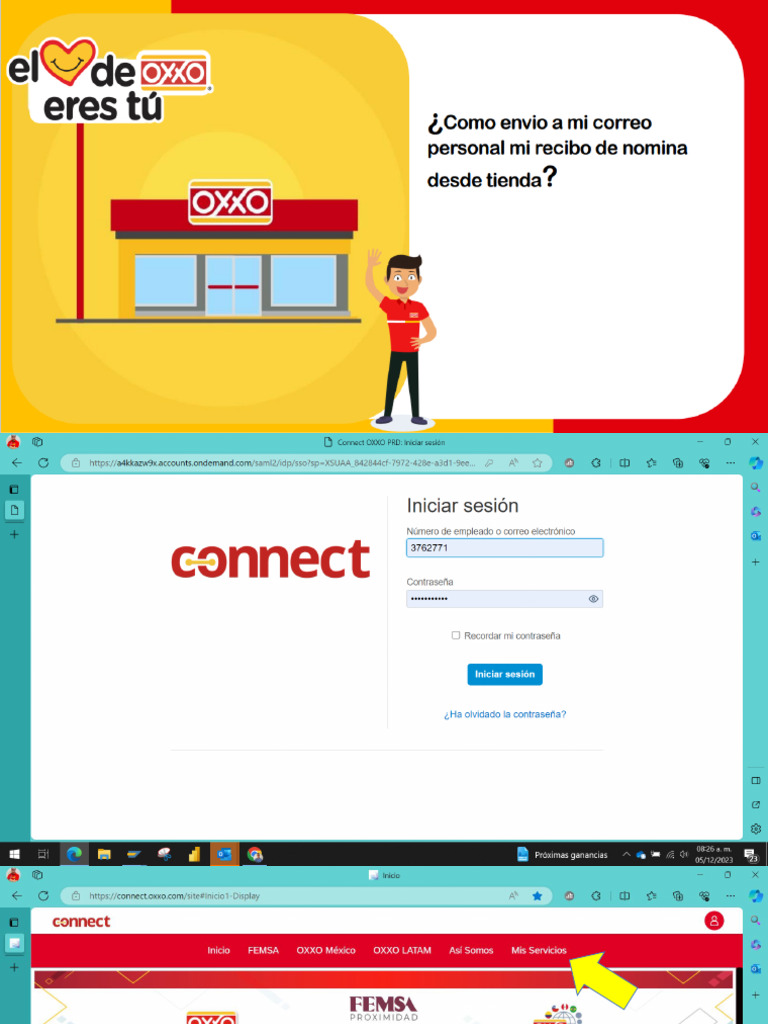 Descargar Recibo de Nomina de Oxxo | PDF
