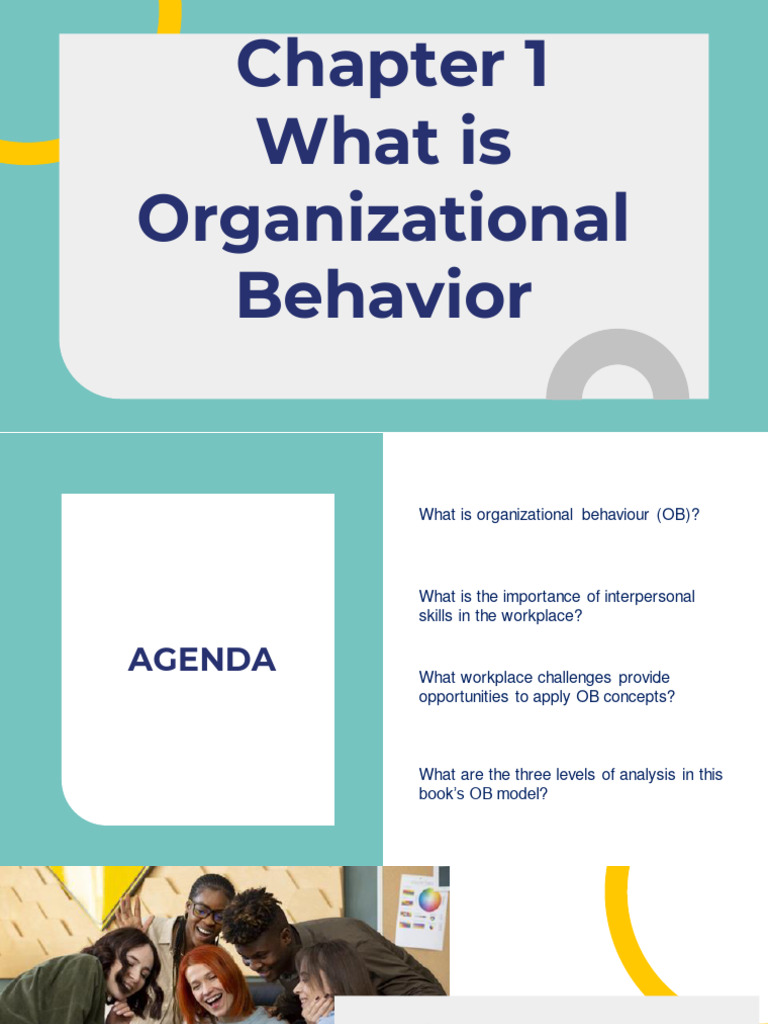BUS1710 Chapter 1 | PDF | Employment | Organizational Behavior
