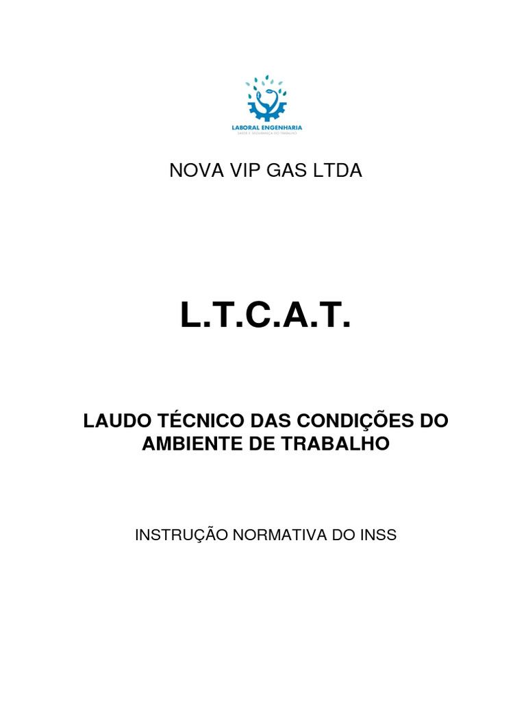 Laudo Técnico de Condições de Trabalho | PDF | Ambiente natural | Tempo