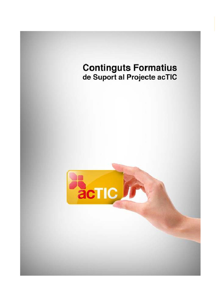 Actic Contingut Formatiu Nivell Inicial C1 Modul 4 | PDF