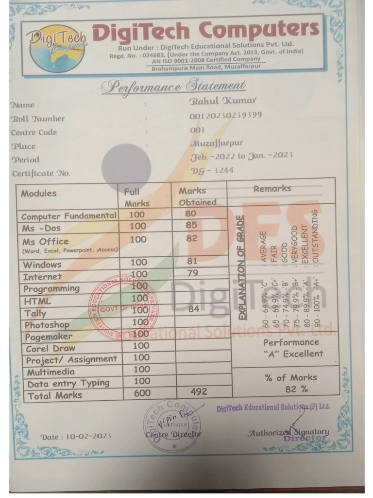 rahul computer | PDF