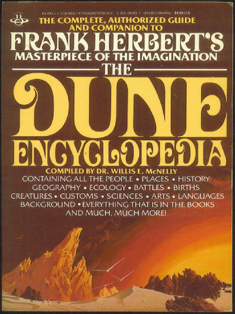 Dune Encyclopedia -- Frank Herbert | PDF