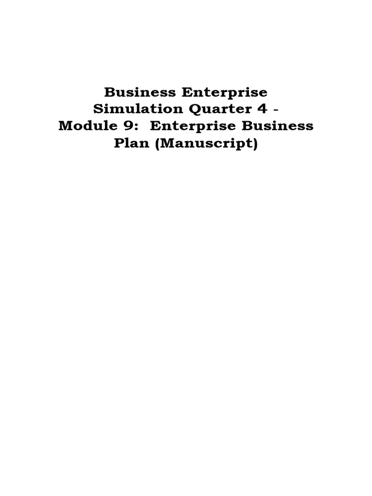 Business Enterprise Simulation q4 Module 9 | PDF | Expense | Equity ...