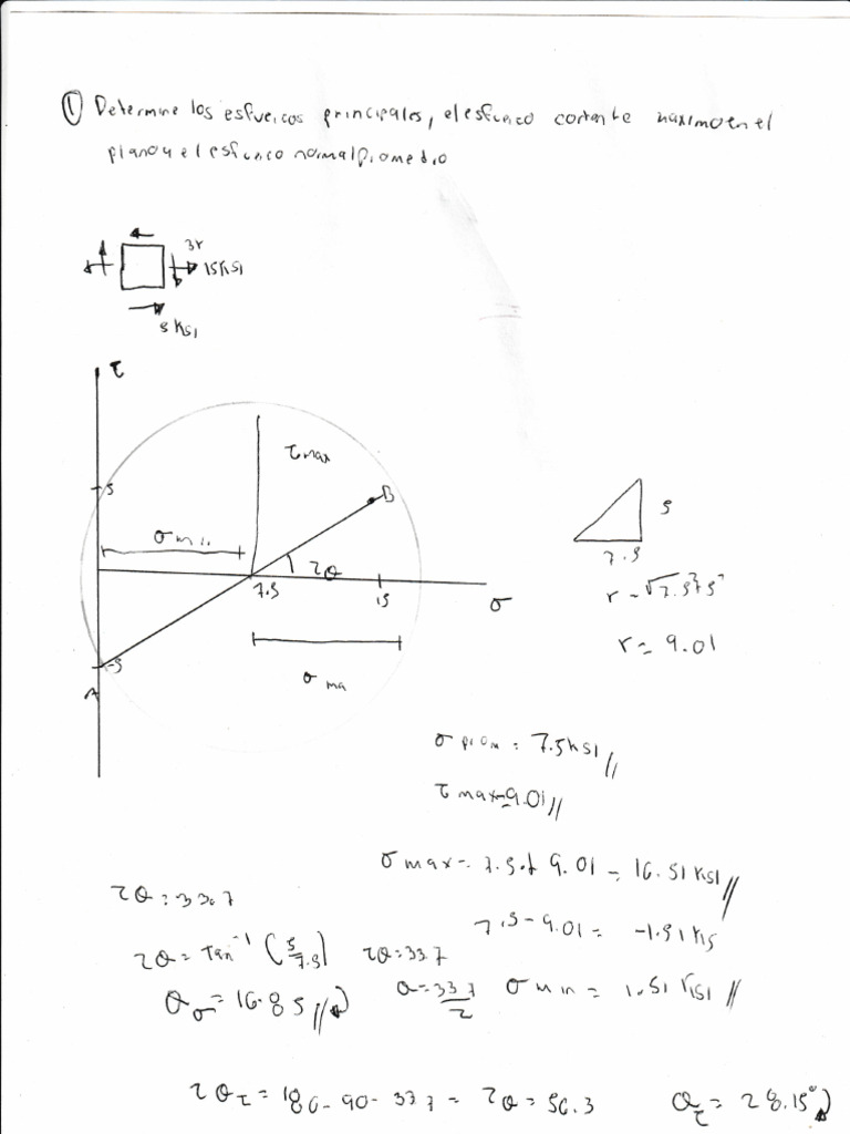 Ejercicios círculo | PDF