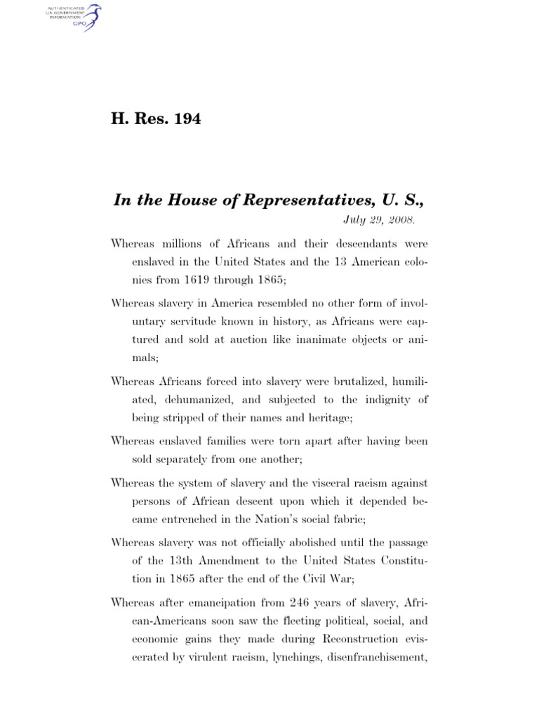 HJR 194 Form2 For Indigenous | PDF | Law | Computers