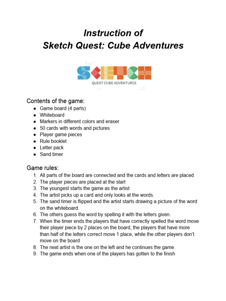 Instructions | PDF