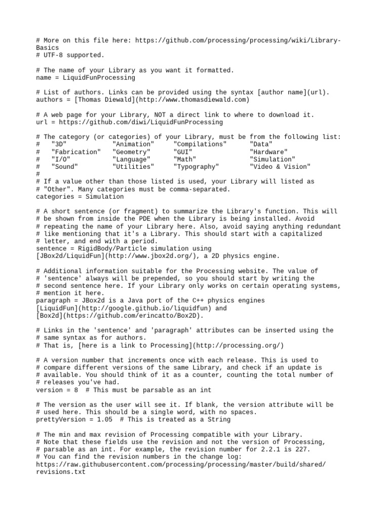 Liquid Fun Processing | PDF | Library (Computing) | Computer Science