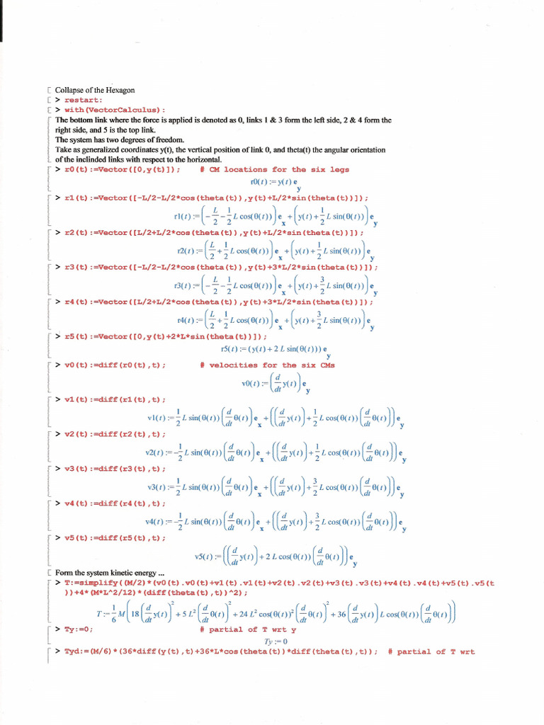 Hexagon Collapse | PDF