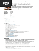 Chocolate Layer Cake (Popular Recipe!) - Sally's Baking Addiction | PDF ...