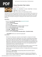 Vintage Chocolate Chip Cookies Recipe BBC Good Food | PDF | Baking | Foods