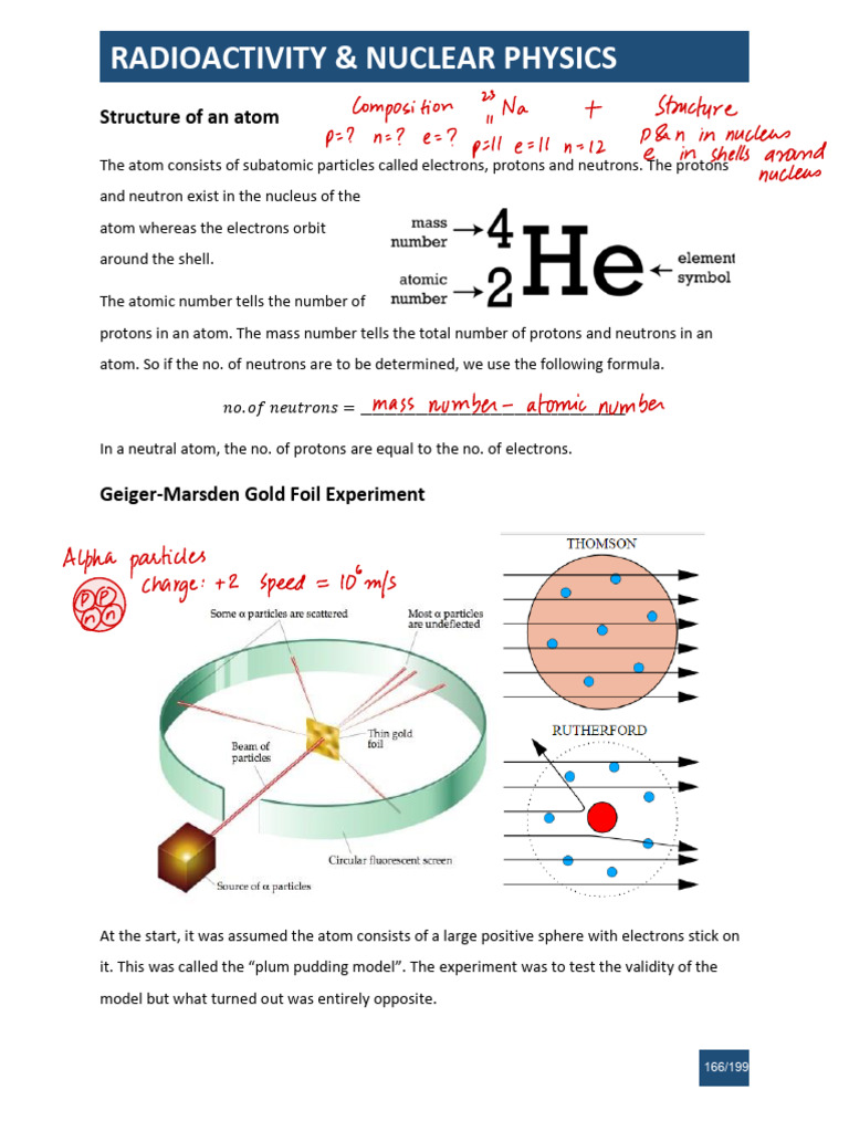 Nuclear Physics | Download Free PDF | Atomic Nucleus | Radioactive Decay