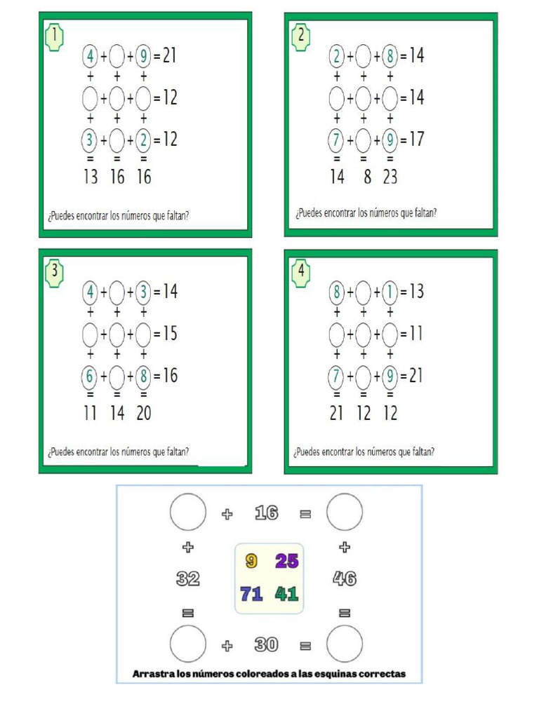 JUEGOS MATEMATICOS | PDF