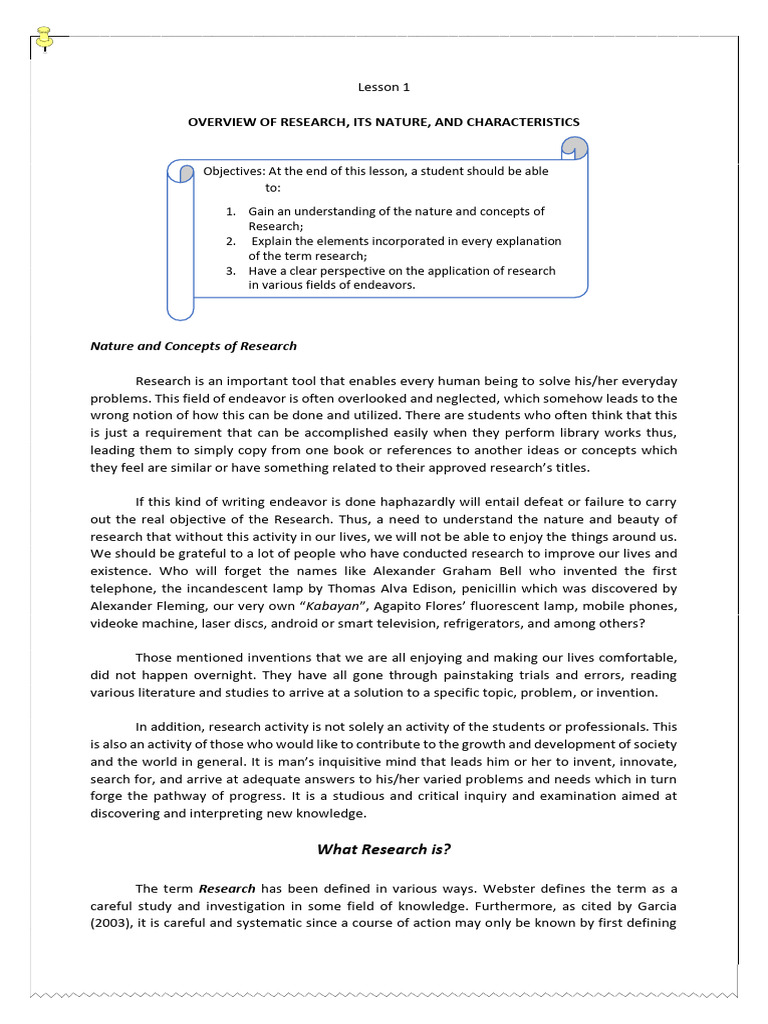 Lesson 1 in Research | PDF | Libraries