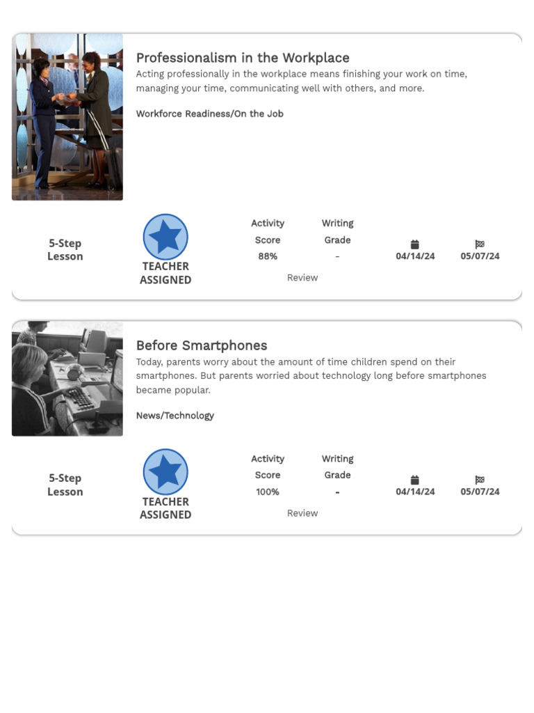 Achieve3000_ My Lessons | PDF | Reading Comprehension | Human Communication