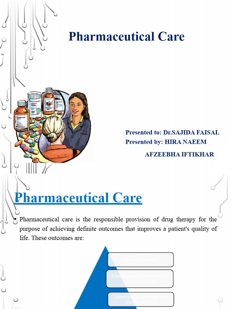 Pharmaceutical Care Pdf Pharmacy Therapy