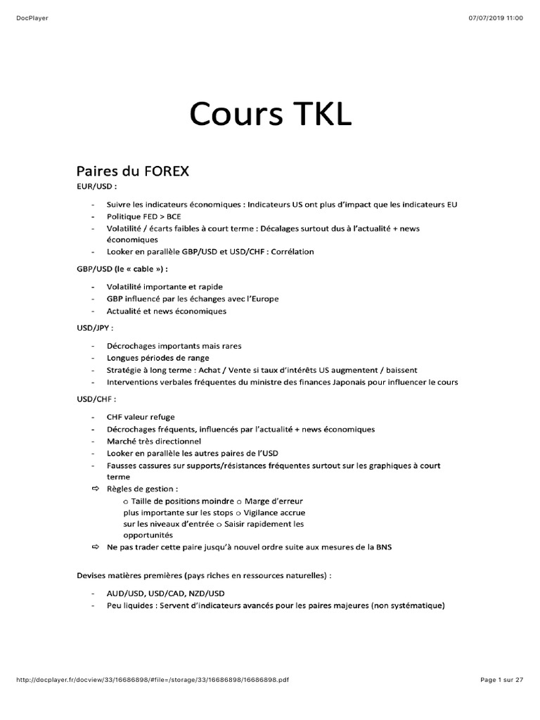 Cours TK | PDF