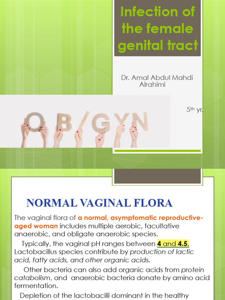 Genital Tract Infections | PDF | Candidiasis | Microbiology