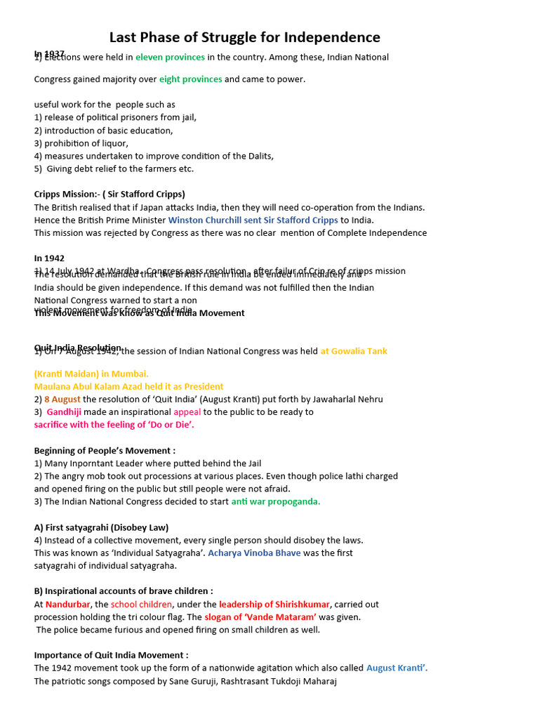 History | PDF | Mahatma Gandhi | Dalit