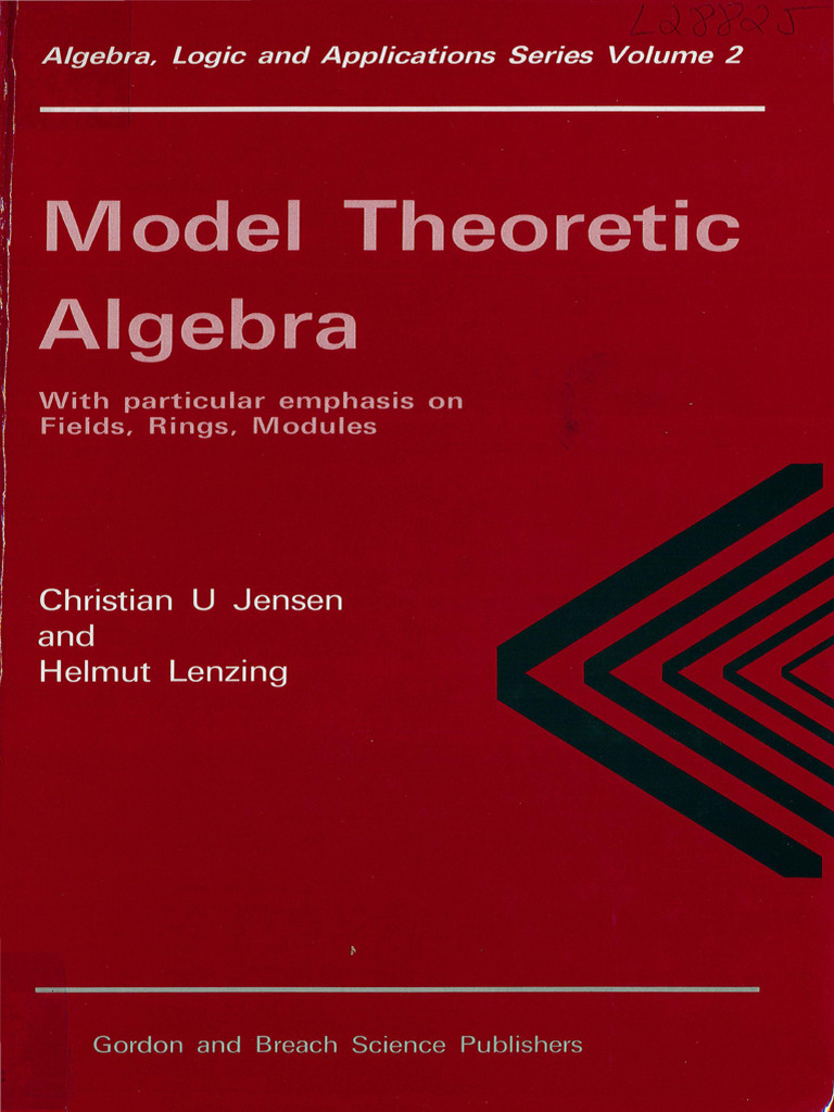 Model Theoretic Algebra - Jansen | PDF | Field (Mathematics) | Ring (Mathematics)