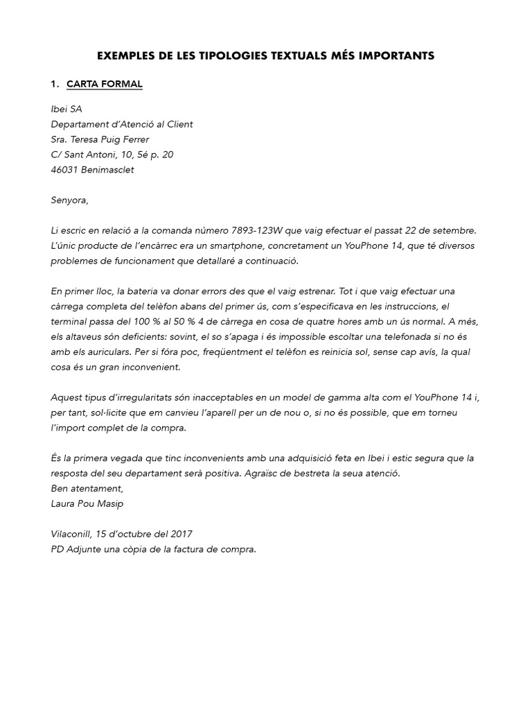 Exemples de Les Tipologies | PDF