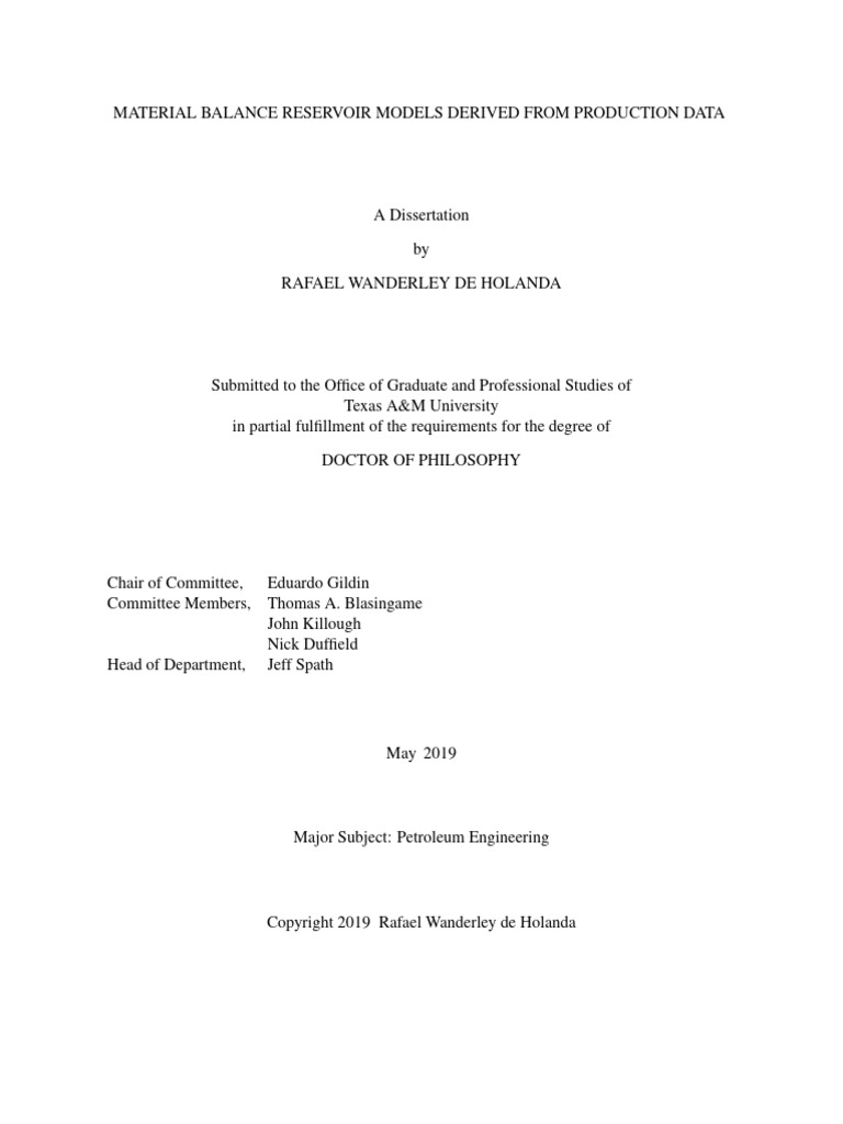 231875174 | PDF | Matrix (Mathematics) | Petroleum Reservoir