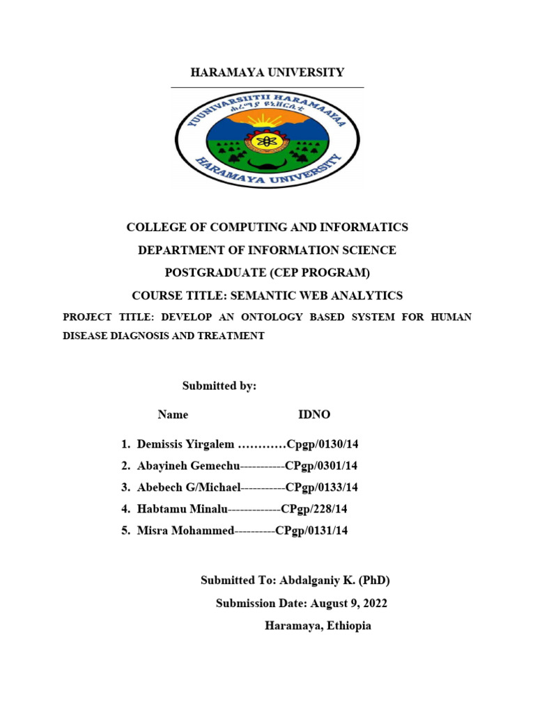 Sma Cep Project | PDF | Ontology (Information Science) | Resource Description Framework