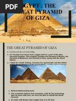 The Pyramids of Giza (Egypt) | PDF | Egyptian Pyramids | Ancient Egypt