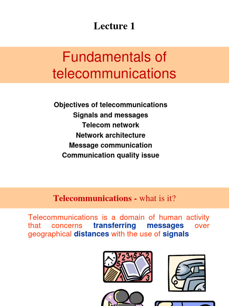 Fundamentals of Telecommunications | PDF | Telecommunications | Communication