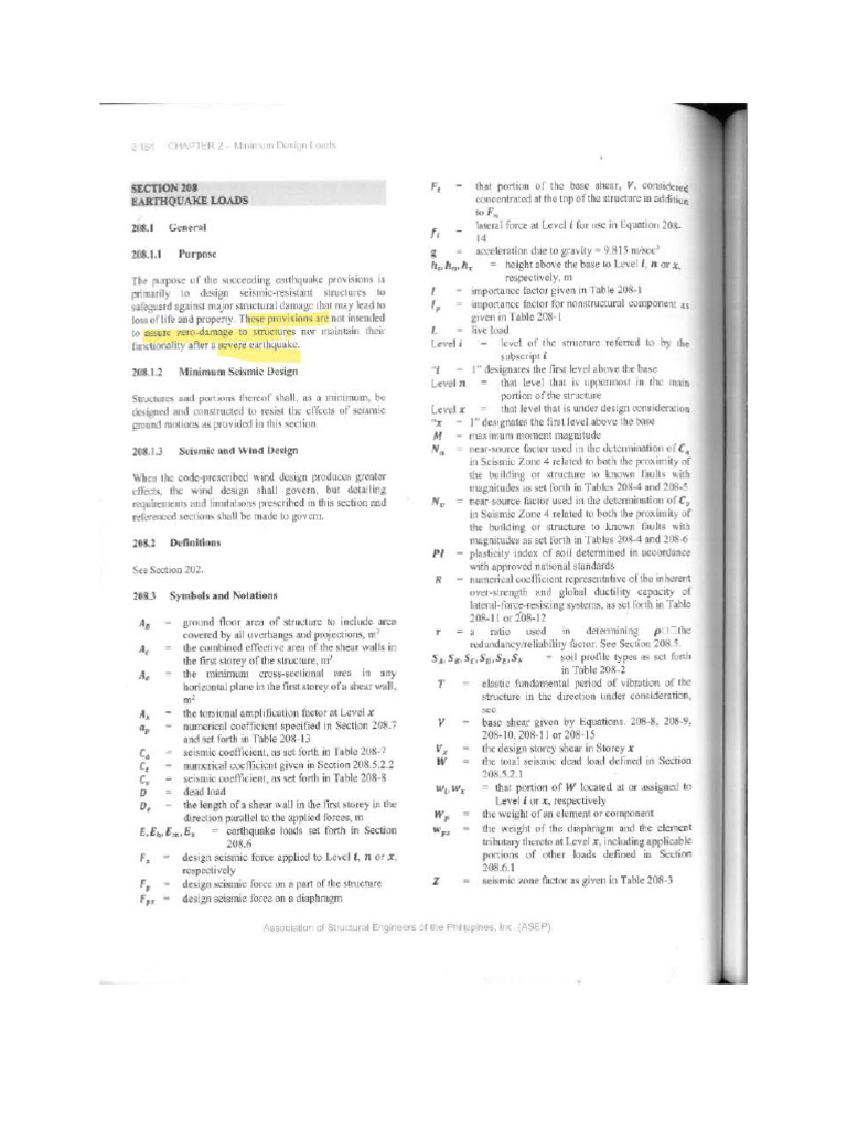 Pardillo NSCP (2015) 2nd Exam | PDF