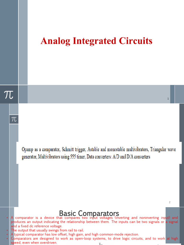 Opamp - III Unit | Download Free PDF | Operational Amplifier | Electromagnetism