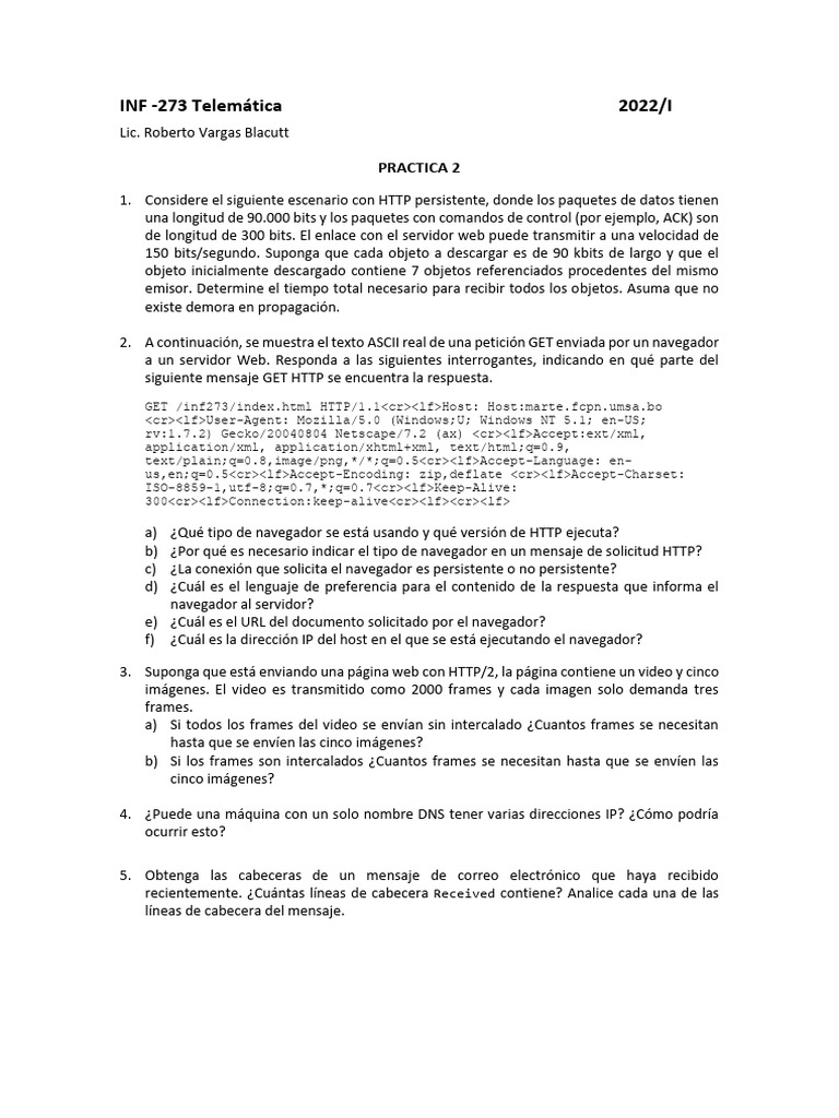 Prac2 221 | Descargar gratis PDF | Redes | Internet y web