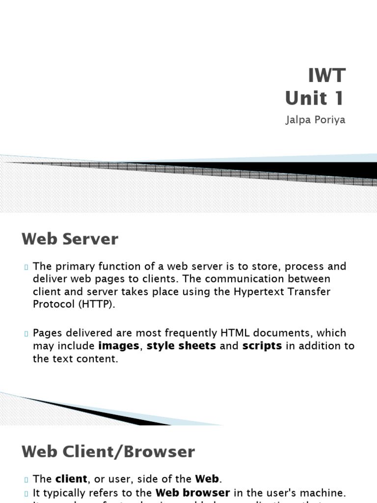 IWT Unit 1 | PDF | Html Element | Hyperlink IWT Unit 1 | PDF | Html Element | Hyperlink