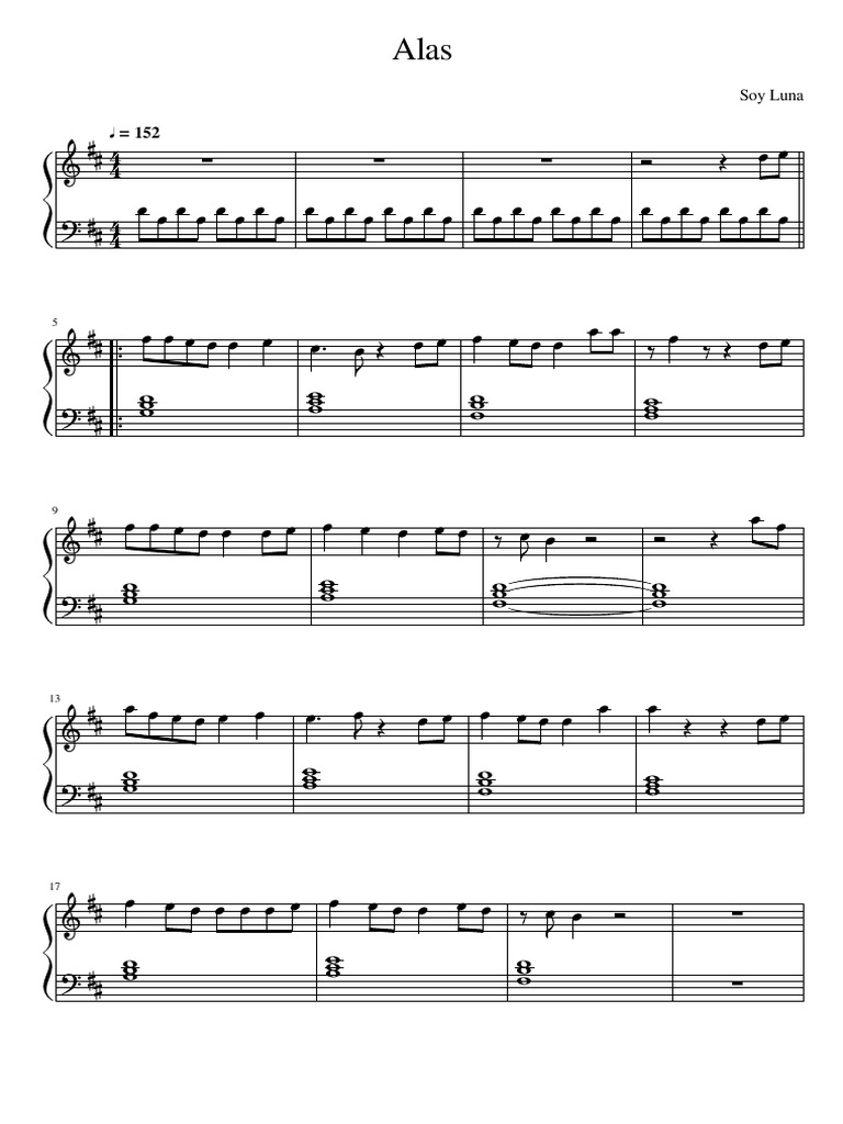 Alas Soy Luna | PDF