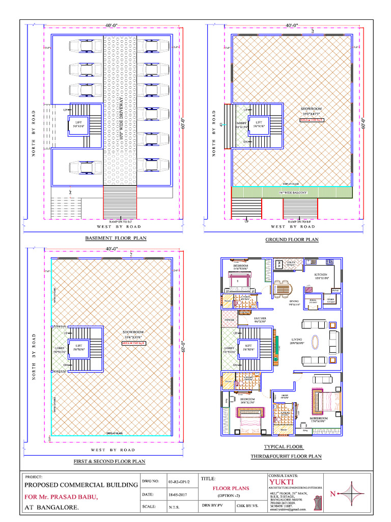 Floor Plans (Option - 2) | PDF