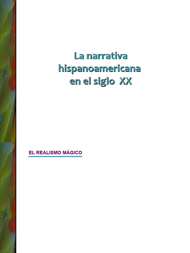 Narra Tiva | PDF | Realismo literario | Literatura latinoamericana