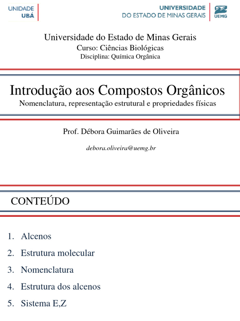 Alceno: Estrutura e Nomenclatura Orgânica | PDF | Alceno | Etileno