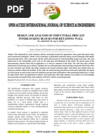 Retaining Wall Concrete Blocks Legato | PDF | Drainage | Friction