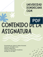 Facultades y Servicios en OYM Dominicana | PDF | Ingeniería | Universidad