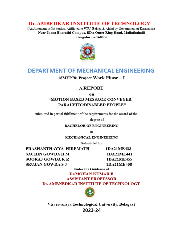 BATCH 36 FRON PAGE | PDF | Engineering