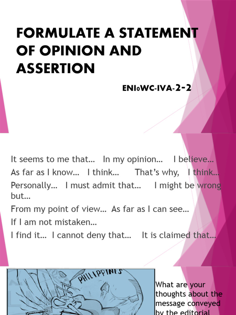 Assertion | PDF | Evidence | Thought