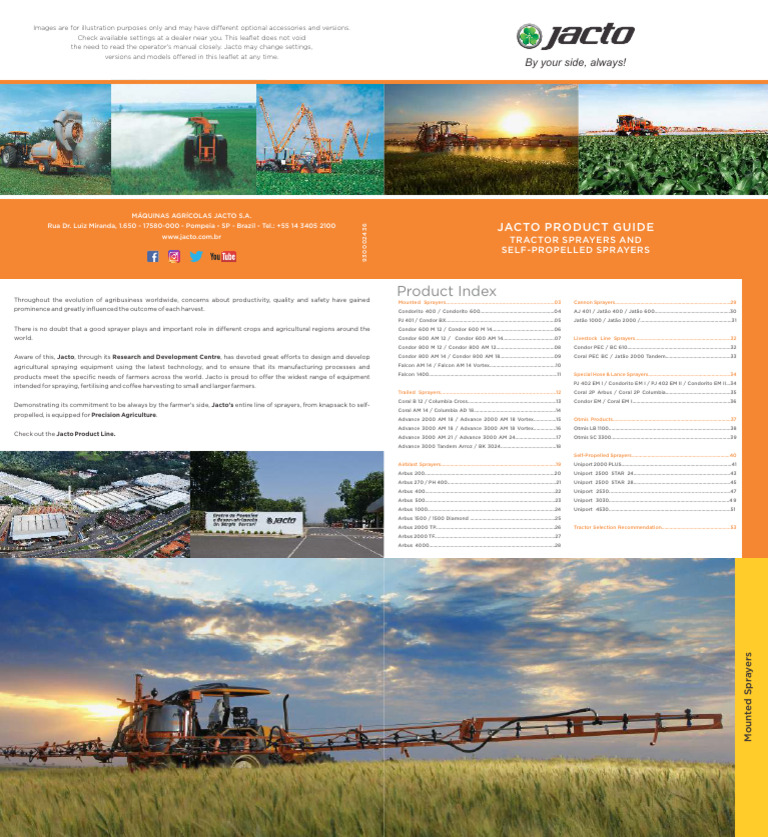 Jacto | PDF | Pump | Actuator