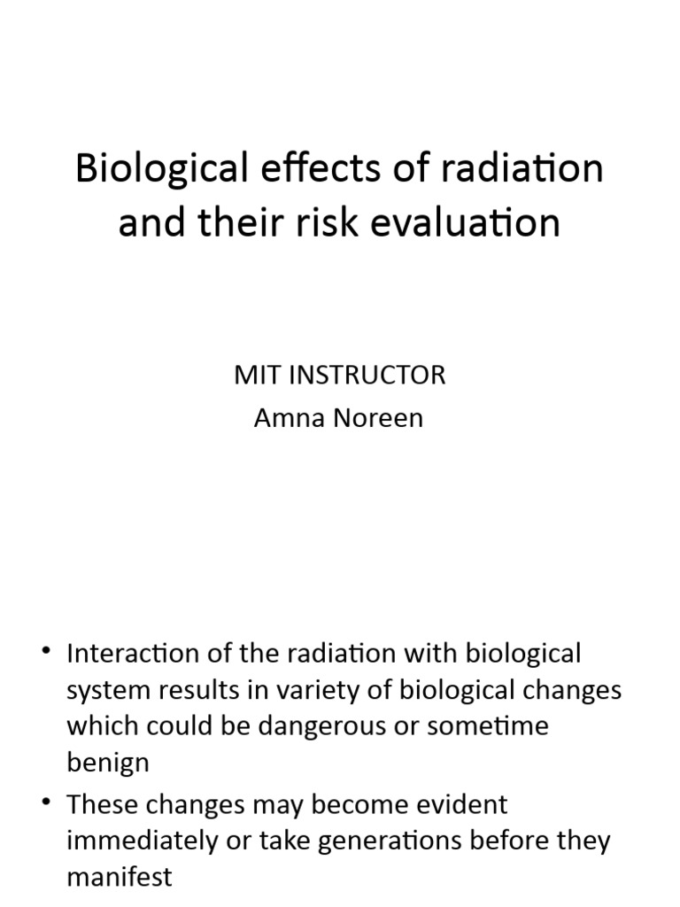 Nuclear Medicine 7 (Radiation Risk and Exposure) | PDF | Absorbed Dose ...