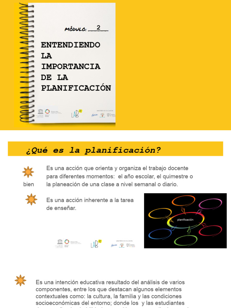 Importancia de La Planificación | PDF | Planificación | Aprendizaje
