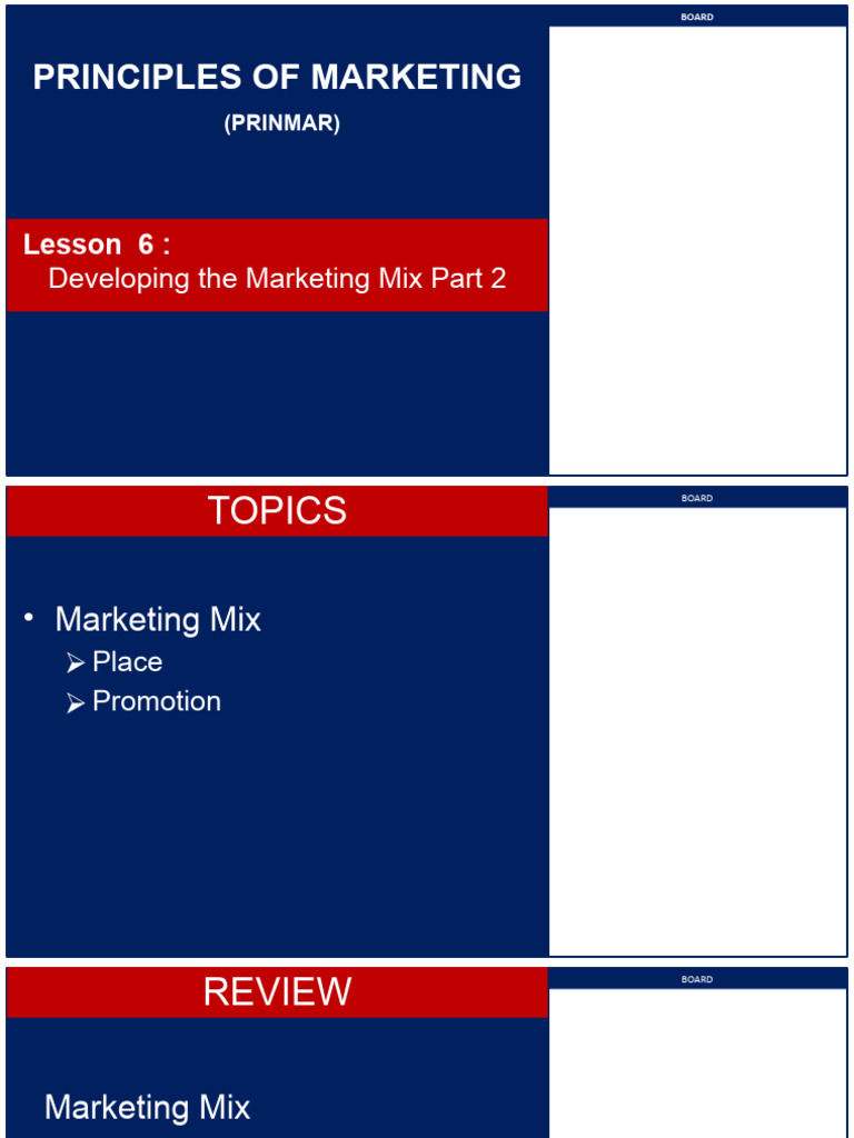 Lesson 6 | PDF | Retail | Product (Business)