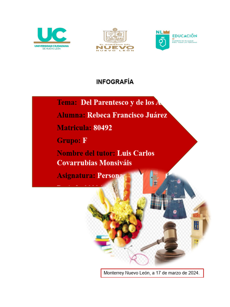 Infografía | PDF | Parentesco | Parentesco y descenso