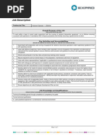 ADT Operator Job Description | PDF | Safety | Occupational Safety And ...