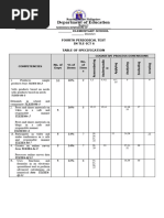 Tos Tle 6 1st Quarter Test 2025 2026 Final | PDF | Videotelephony ...