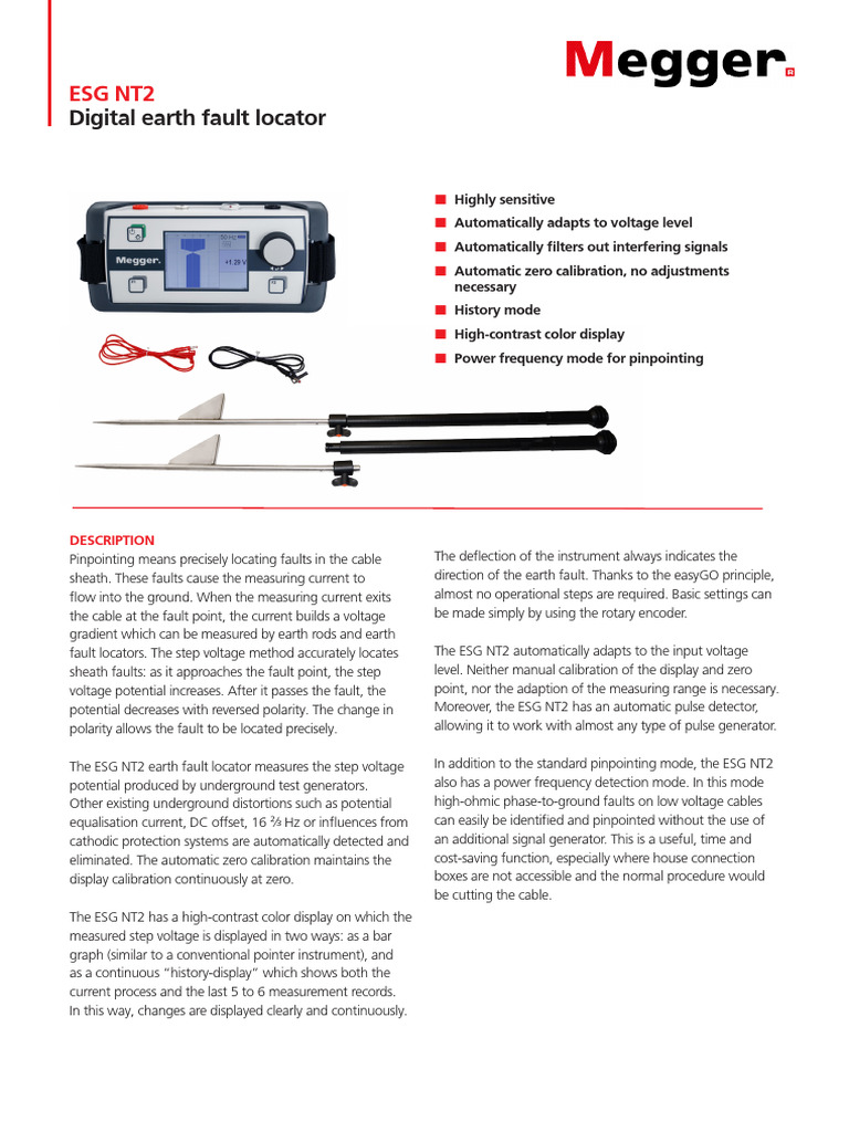 Esg-Nt2 DS en | PDF | Calibration | Power Supply
