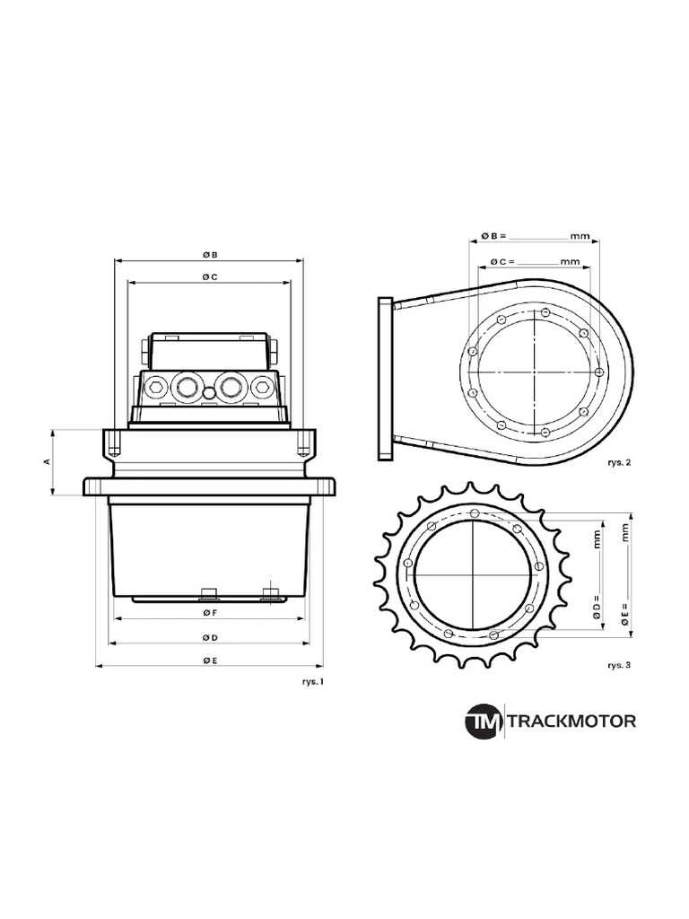 Track Motor Dimension | PDF
